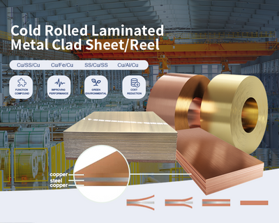 Copper steel composite, copper clad steel, Metal clad sheet/reel, Copper sheathing steel plate ...
